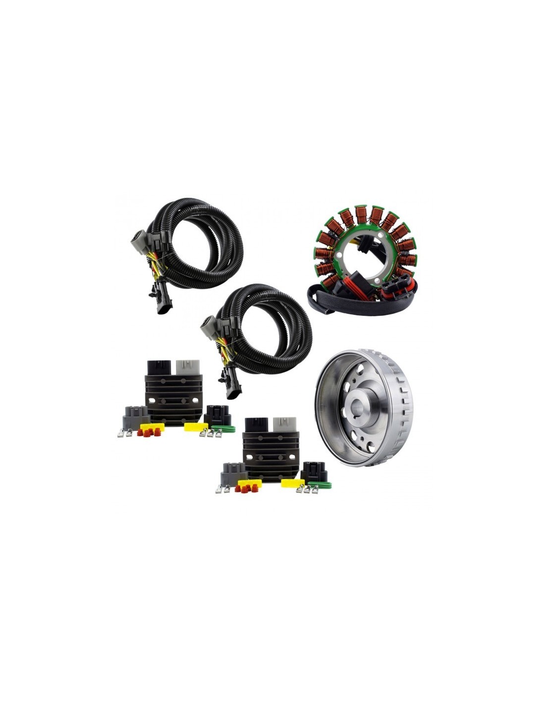 Kit SPLYT Rotor Stator Régulateurs Polaris Scrambler 850 1000 Hawkeye ...